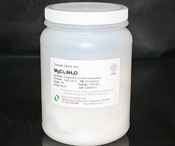 Magnesium Chloride Hexahydrate – Bioland Scientific LLC